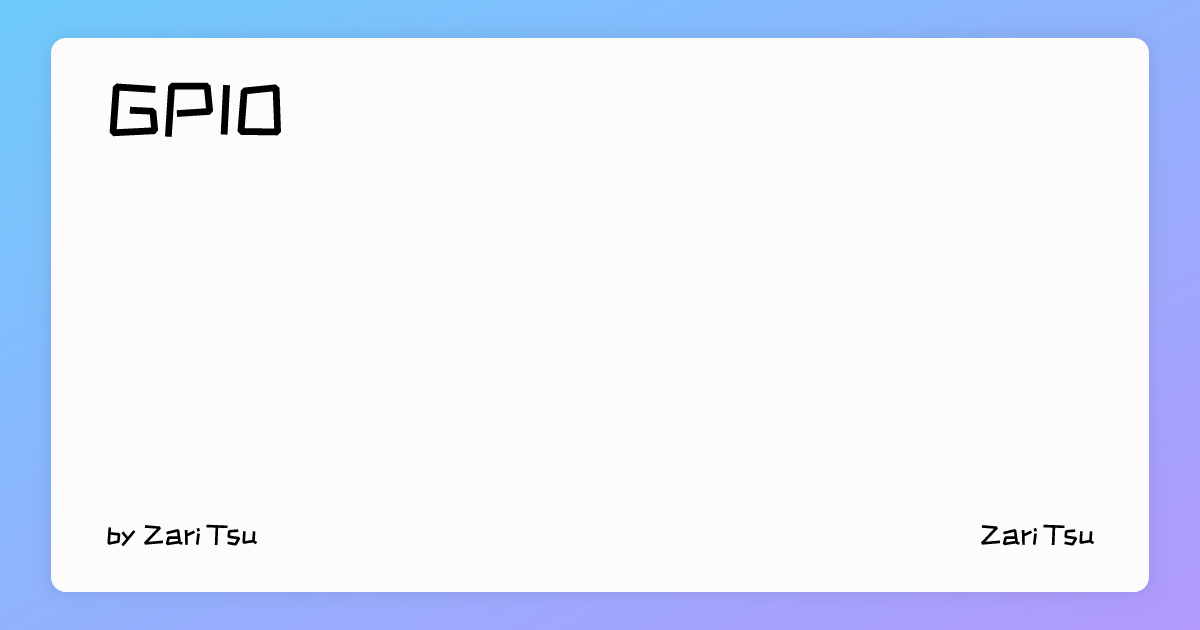 GPIO